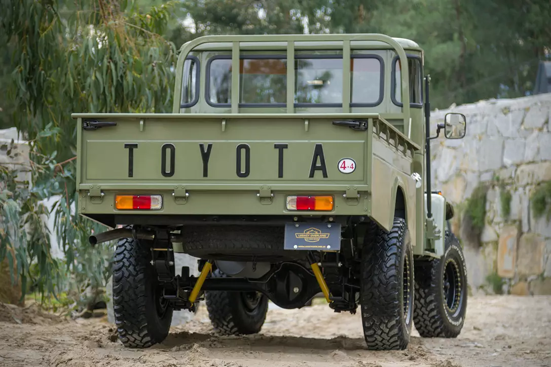 1978 Toyota Land Cruiser HJ-45 ලෙගසි ඕවර්ලන්ඩ් විසිනි 15994_3