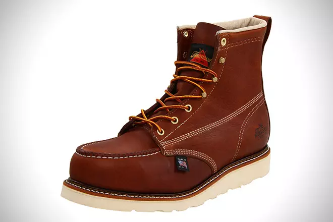 Bota de traballo Thorogood American Heritage para hombre con punta de acero