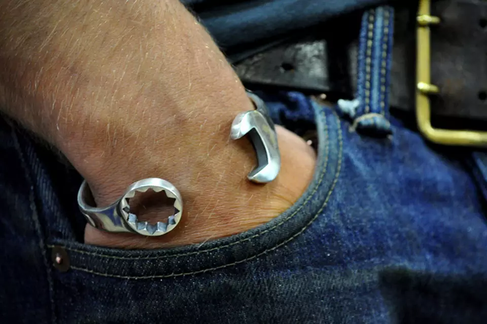 Blitz Motorcycles Wrench Bracelet