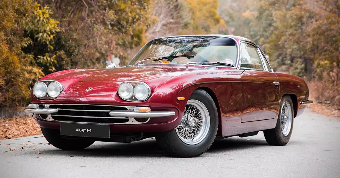 Ang 1967 Lamborghini 400GT Coupe ni Paul McCartney