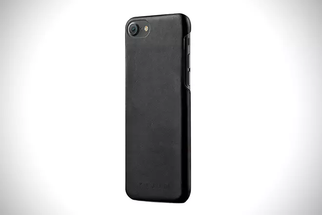 Funda de coiro Mujjo para iPhone 7