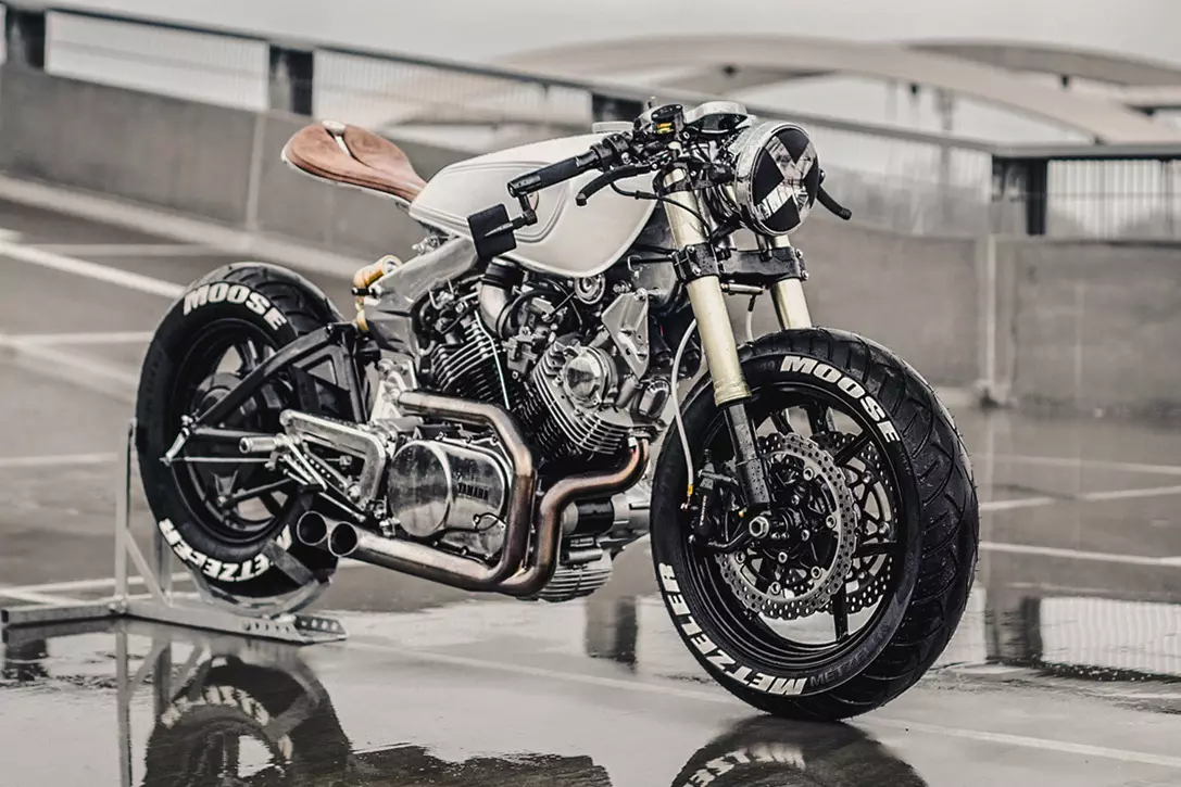 Yamaha Virago XV920 'Cafe Fighters' de Moose Motodesign 16747_3