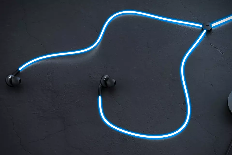 Glow Laser Headphones