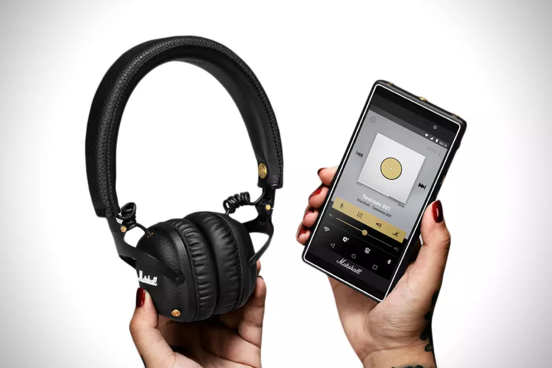 Marshall Mid Bluetooth රැහැන් රහිත හෙඩ්ෆෝන්