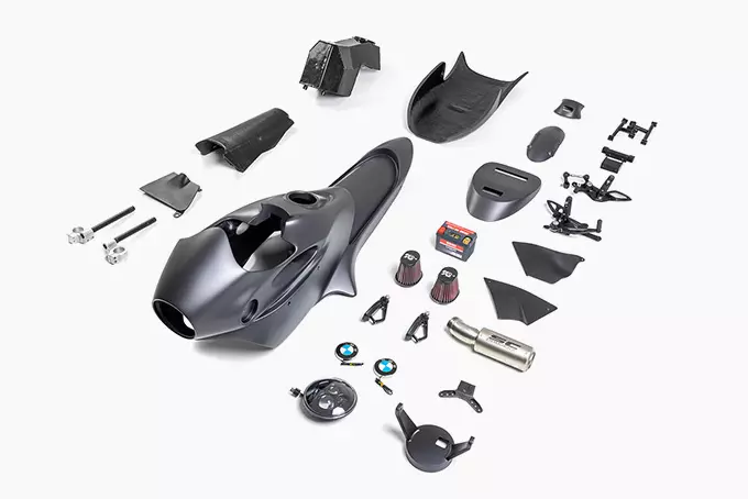 NMoto x Zillers دراجات نارية BMW R nineT Bolt-On Kits 17113_1