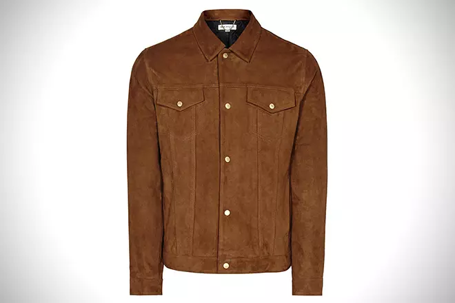 Reiss Downing Suede Jacket