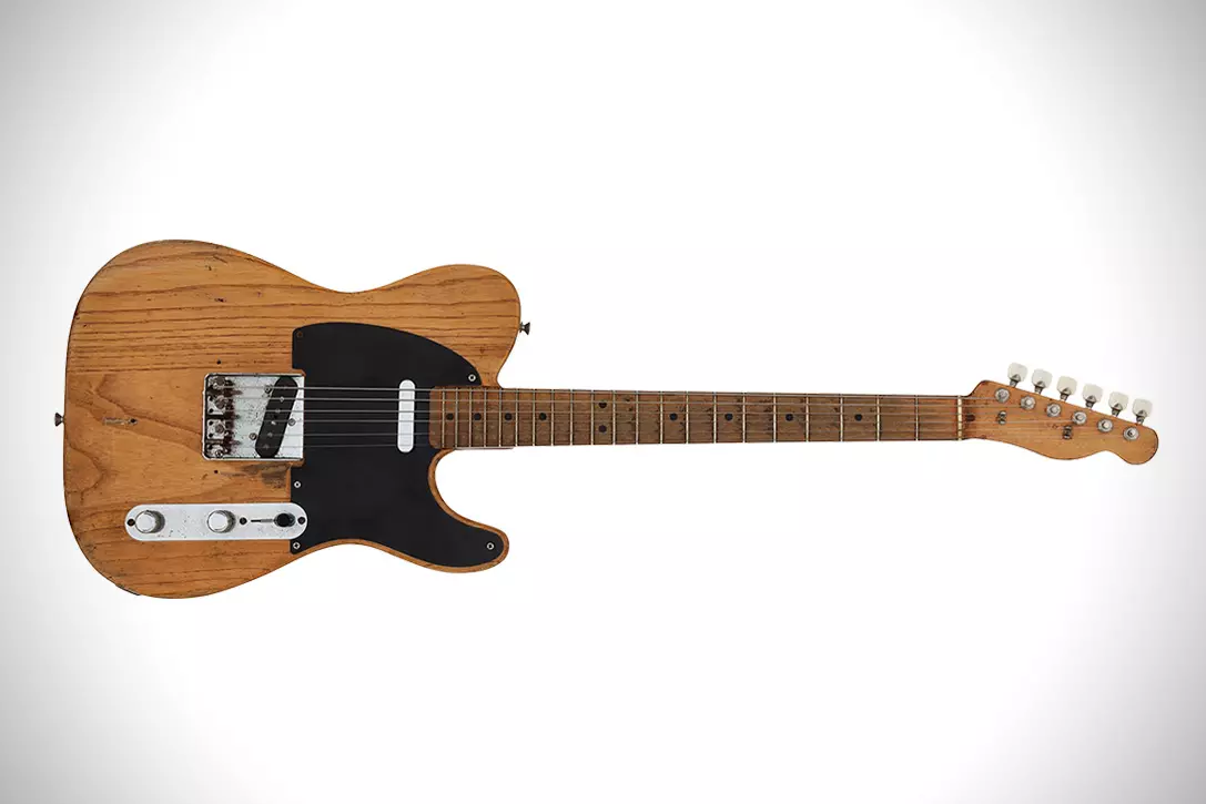 Giotár Craoltóir Fender 1951 le Stevie Ray Vaughan 'Jimbo'