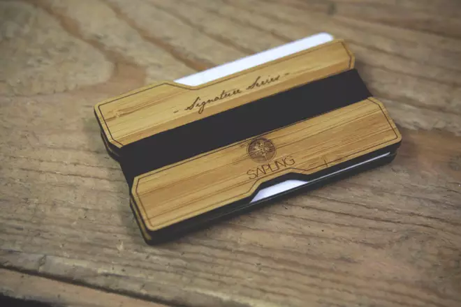 Spling Signature Series Wood Wallet