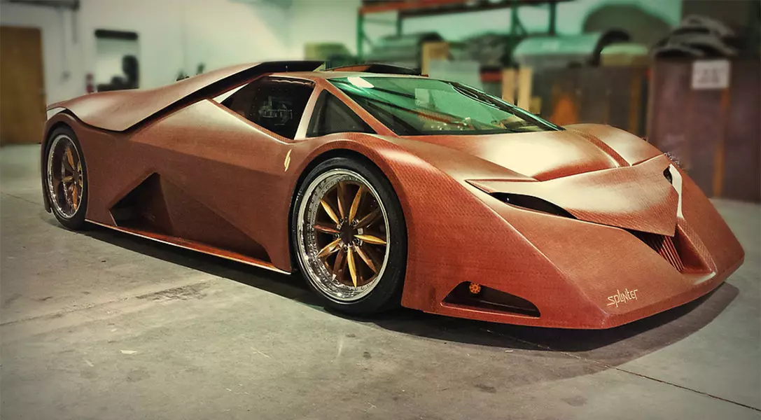 Supercar Wooden Splinter