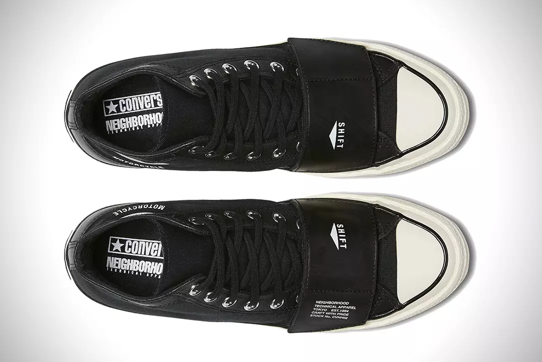 Converse X Beic Modur Cymdogaeth Chuck Taylors 18397_4