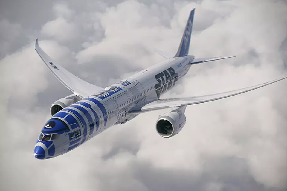 Барлық Nippon Airways R2-D2 Jet