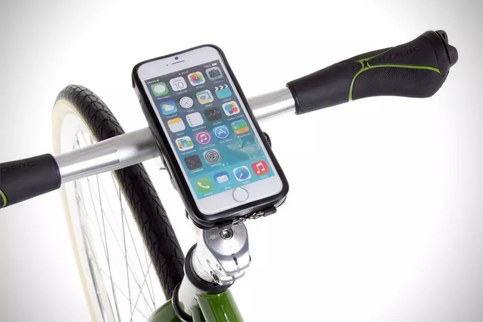 Custodia meteorologica per montaggio su bicicletta per iPhone 6