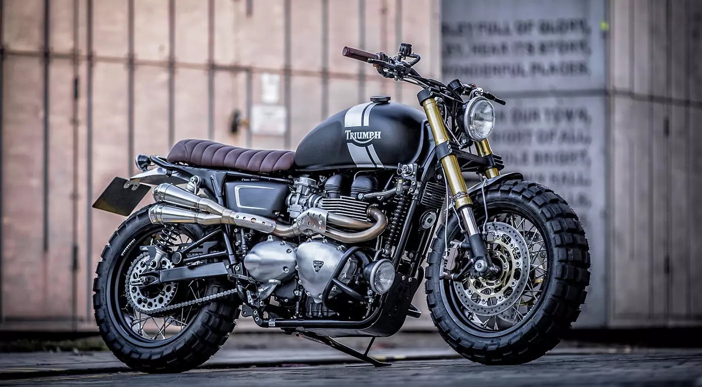 Triumph T100 a Down & Out Cafe Racerstől