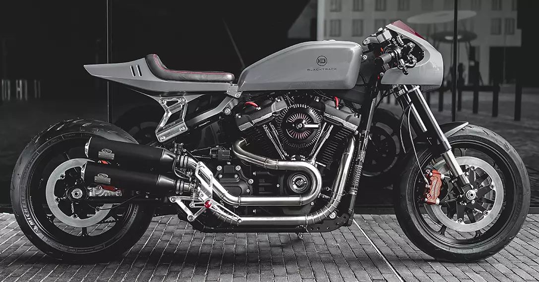 Harley-Davidson Softail Fat Bob 114 BT-03 Oleh Blacktrack Motors