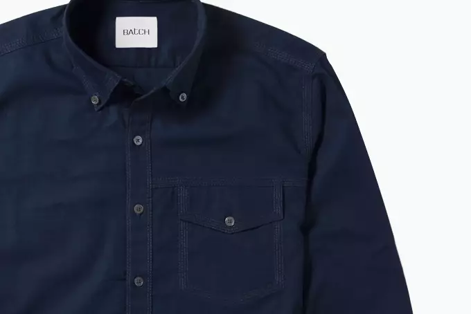 Baisc Údar Ócáideach Button-Down Shirt 19728_1