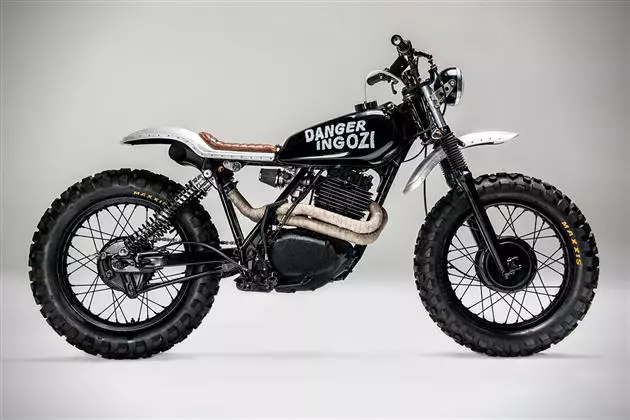 Los Muertos မော်တော်ဆိုင်ကယ် 2 မှ Honda XL500 Swart Gevaar