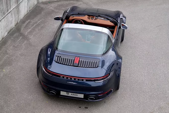 Porsche 992 Targa ARES дизайны буенча 20170_2