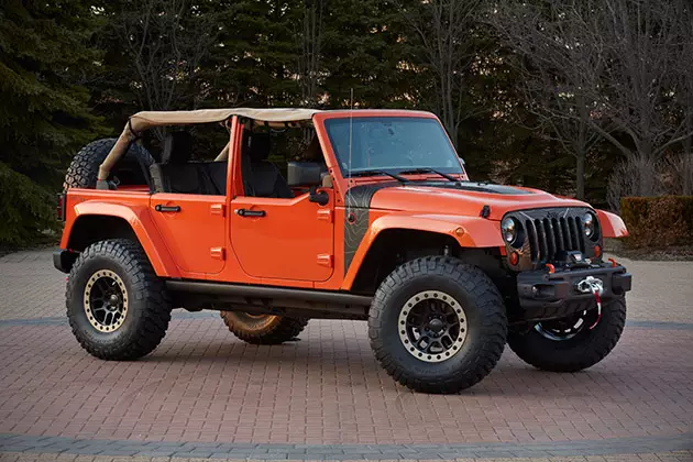 Jeep Wrangler MOJO არის შემუშავებული ექვსი კონცეფციის ავტომობილიდან ერთ-ერთი