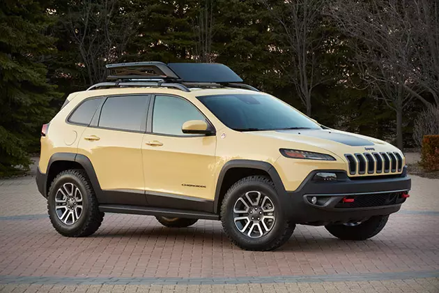 Jeep Cherokee Adventurer ishlab chiqilayotgan oltita kontseptual avtomobildan biridir