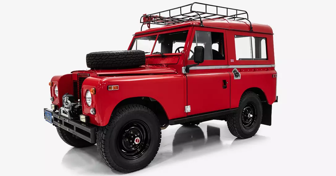 1971 Land Rover Series IIA av Classic Car Studio