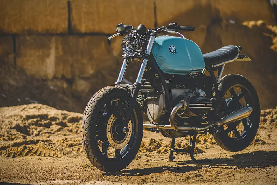 ରେଟ୍ରୋ ମୋଟୋ ଦ୍ୱାରା BMW R100 ସ୍କ୍ରାମବ୍ଲର୍ |