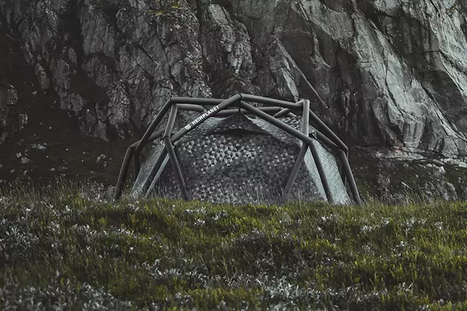 Heimplanet 'Black Cairo Camo' Tent Cave 20473_1