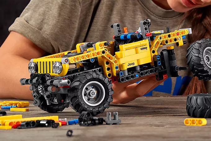 Jeep Wrangler LEGO® Technic 20521_3