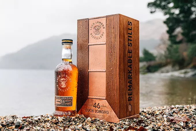 Loch Lomond 46 Yaşlı Subay Səməni Scotch Viski 20530_1