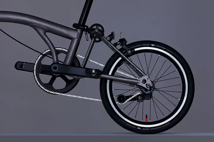 Brompton T-Line титан бүктөлүүчү велосипед 20569_2