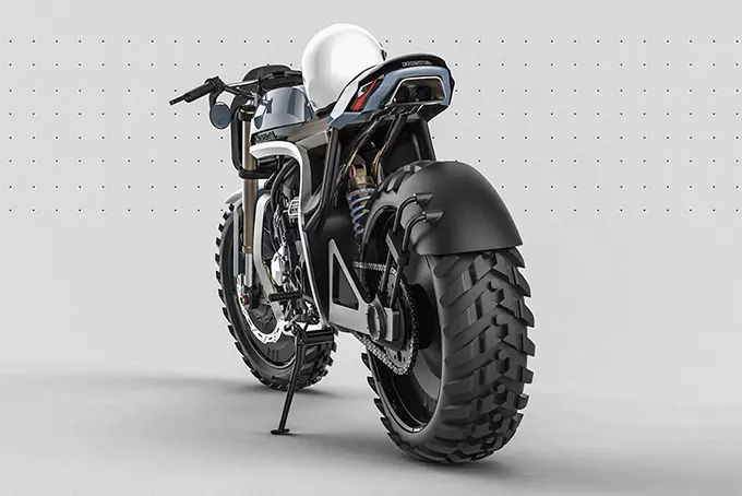 Концепція Honda «Scrambler Revival» від Лео Порфіріо 20644_4