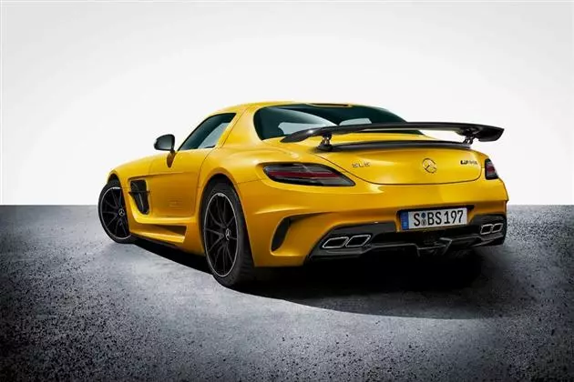 2014 оны Mercedes-Benz SLS AMG Хар цуврал (5)