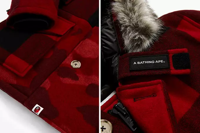 Colección de colaboración Woolrich x BAPE 20893_2