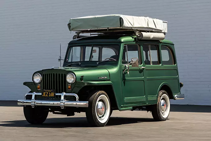 Bloka Mezadê: 1949 Willys Jeep Wagon Camper 20937_1