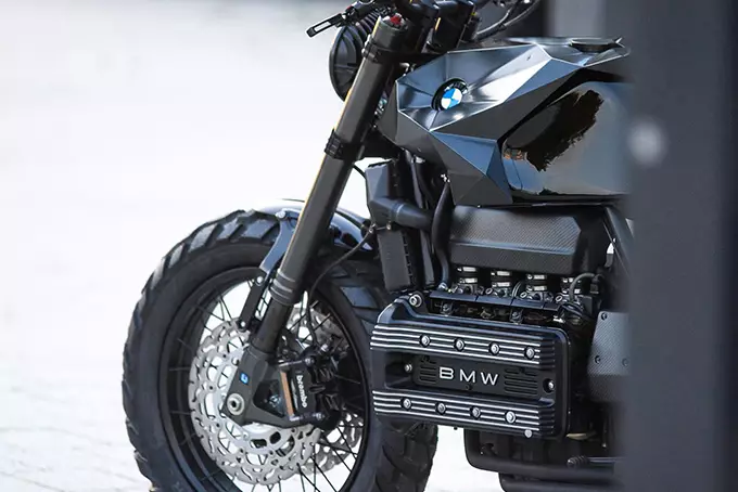 1986 BMW K100 'نایټ کرالر' د کرکیډ موټرسایکلونو لخوا 21280_4