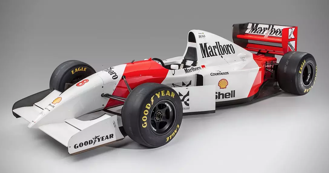 Ayrton Senna's 1993 McLaren MP4/8A F1 מאַשין