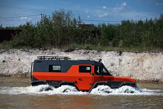 Avtoros Shaman 8x8 Vettura All-Terrain 6