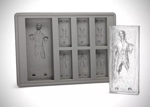 Star Wars Han Solo nan Carbonite Ice Cube Plato