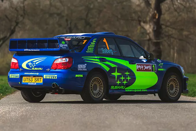 Block sa Auction: Ang 2004 Subaru Impreza Prodrive WRC Race Car ni Colin McRae 21663_1