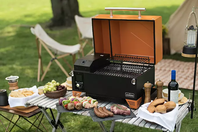 Asmoke AS350 Portable Pellet Grill 21686_3