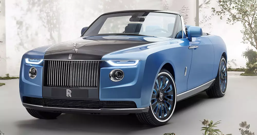 2021 Cynffon Cychod Rolls-Royce