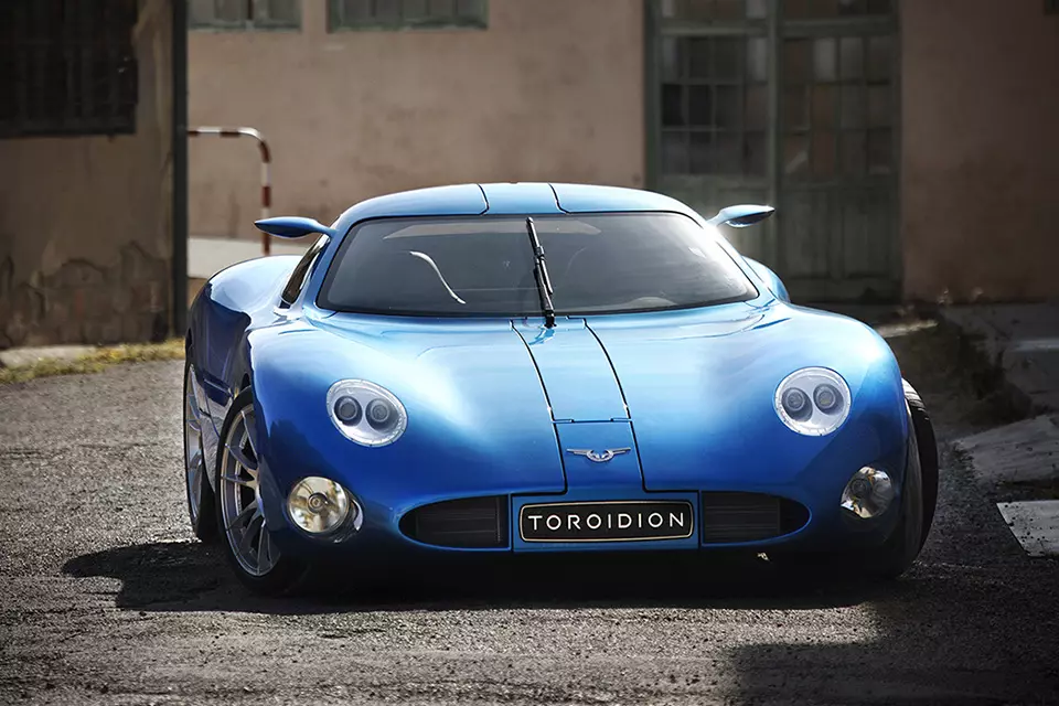 Toroidion 1MW Supercar elektrikoaren kontzeptua