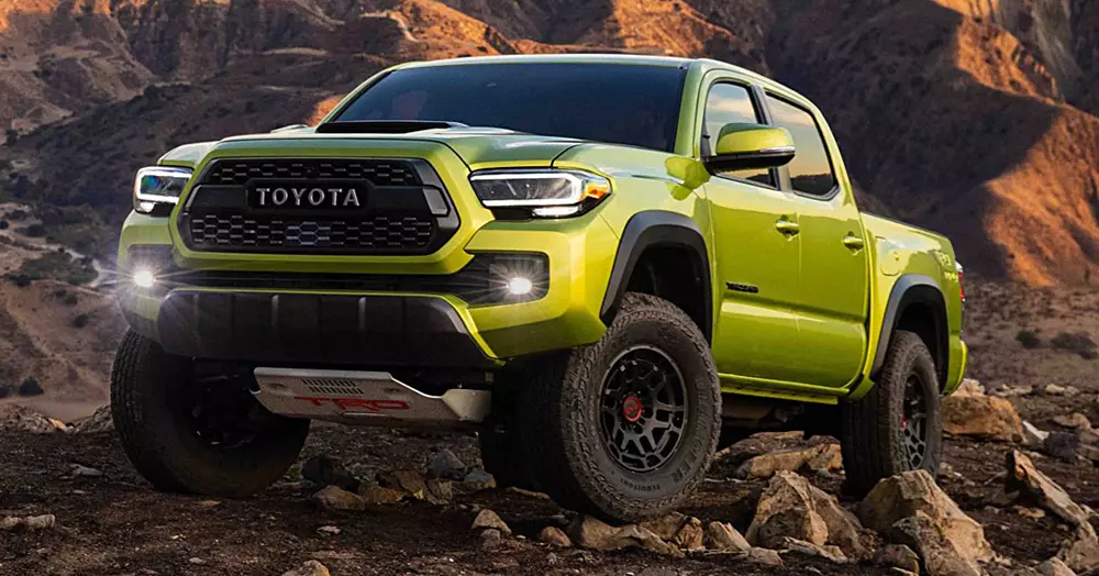 ລົດບັນທຸກ Tacoma TRD Pro & Trail Edition 4×4 ປີ 2022