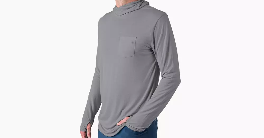 Sudadera con capucha lixeira Free Fly Bamboo