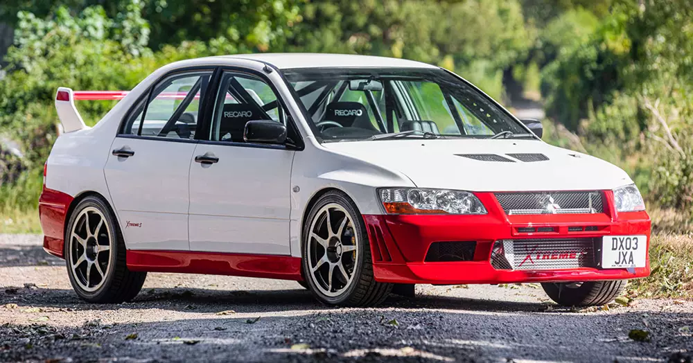 Аукціонний блок: 2003 Mitsubishi Evolution VIl Xtreme SC