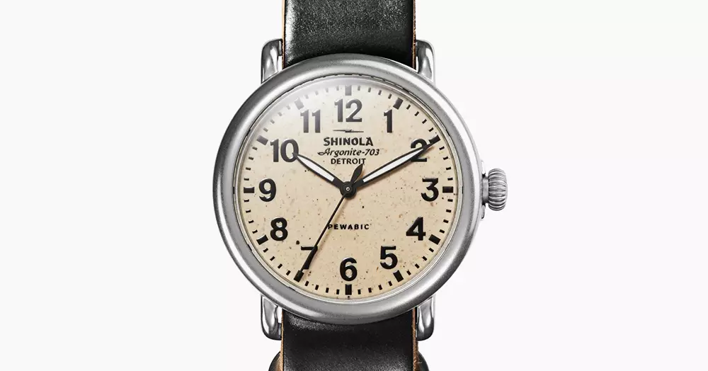 Shinola x Pewabic Runwell Kolleksje horloazjes