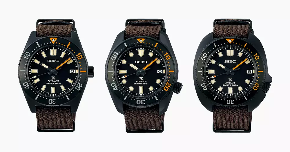 Seiko Prospex Black Series сүңгуір сағаттары