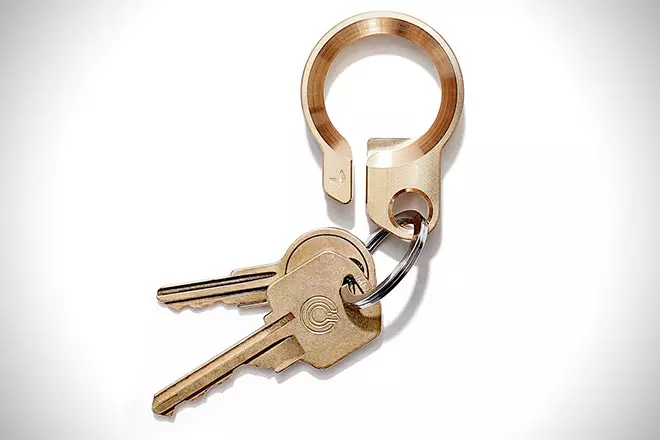 Grovemade Brass Key Ring