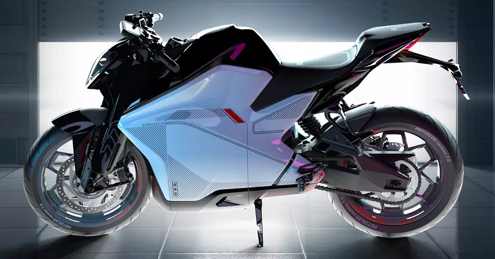 紫外線汽車 F77 電動摩托車