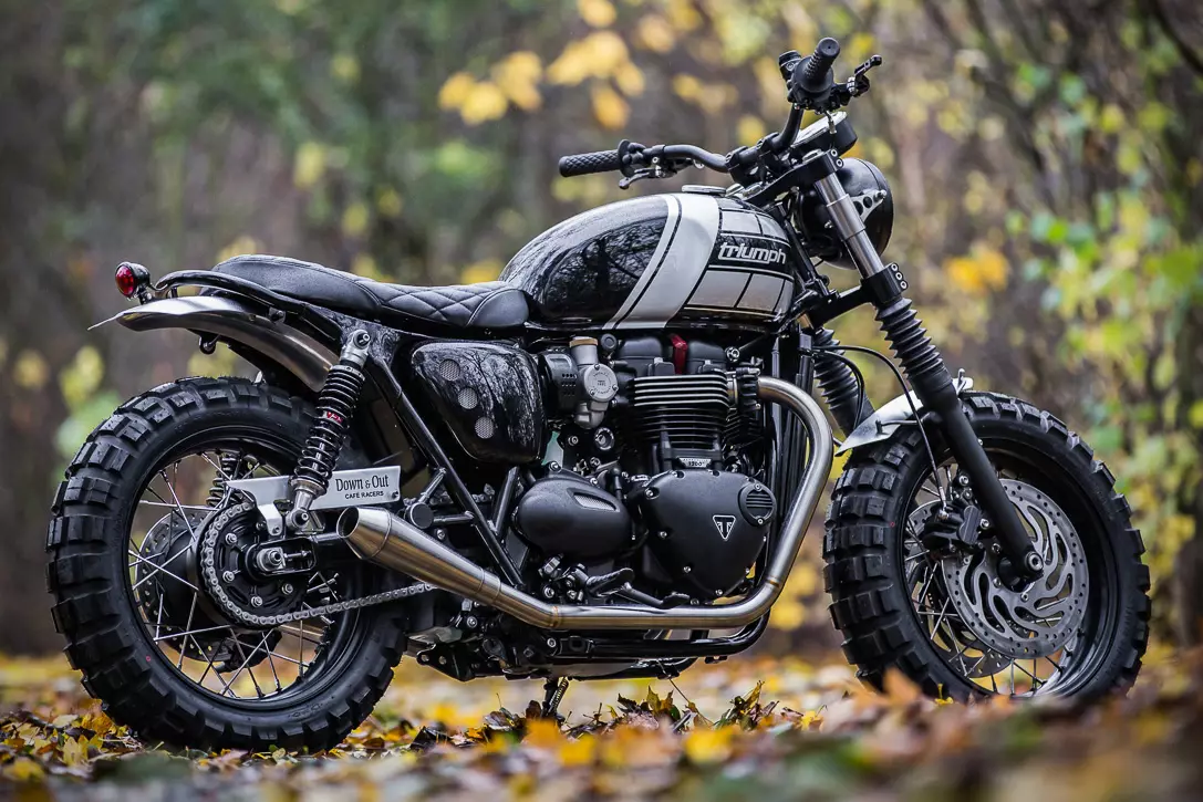 Triumph T120 Bonneville By Down and Out Cafe Racers 3