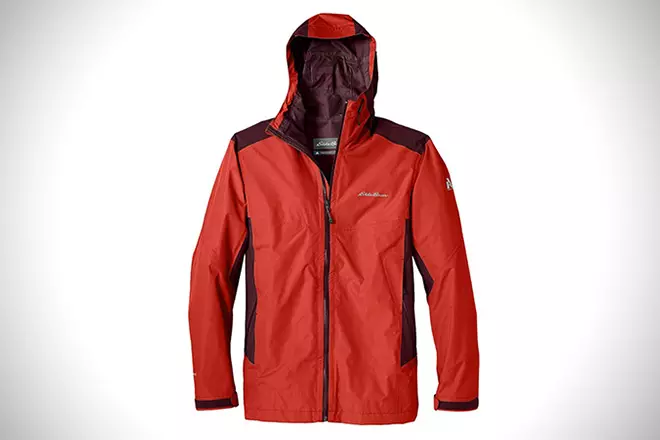 Eddie Bauer Alpine Pem Hauv Ntej Jacket